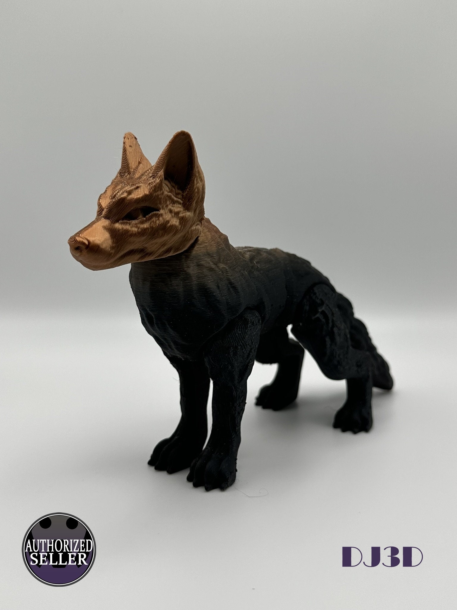 3D Printed Wolf, Cinderwolf by Cinderwing - Etsy