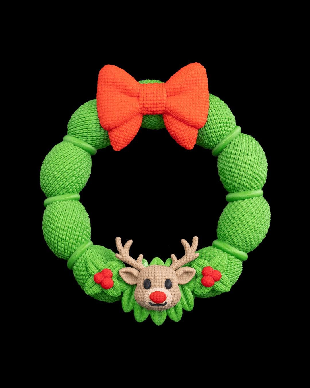 Christmas Wreath - Deer-ly Welcome - 3D Printed - Etsy