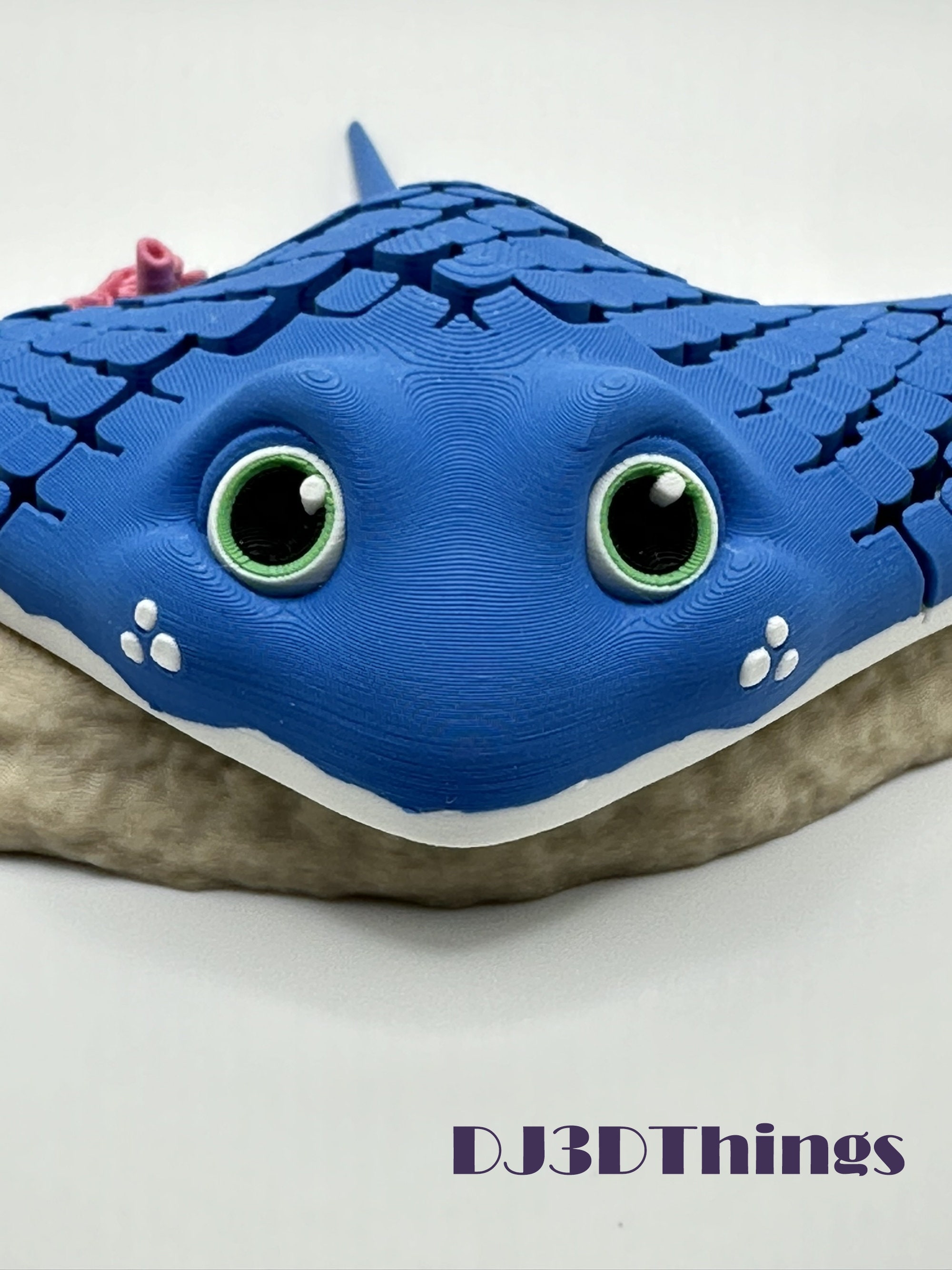 Manta Ray, 3D Printed Articulated Flexi - Etsy