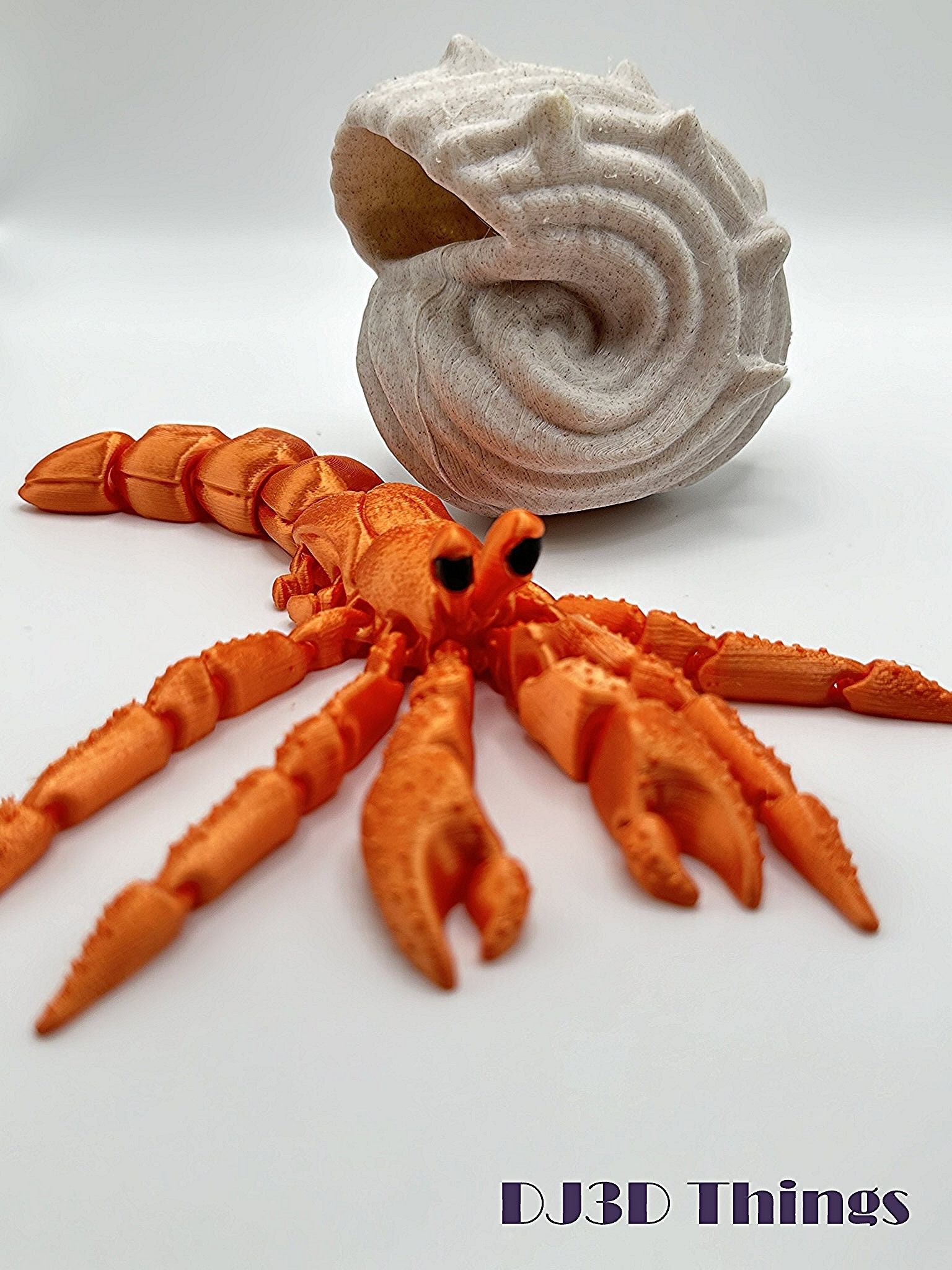 Hermit Crab and Shell, 3D Printed - Etsy
