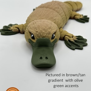 Platypus, 3D Printed, Articulated Flexi - Etsy