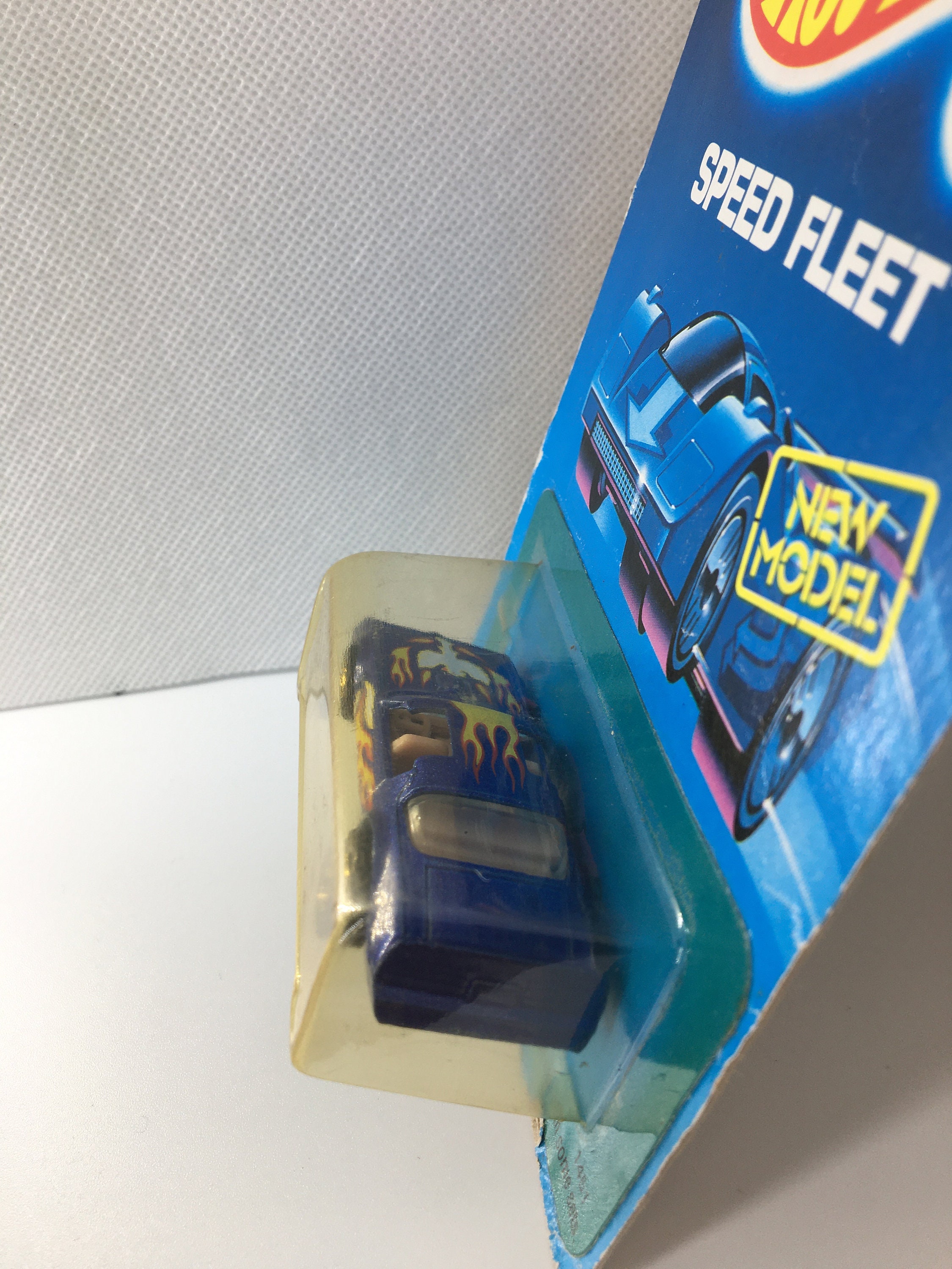 Hot Wheels Original 1988 Speed Fleet Hot Bird Firebird 1451 M/F Blue W ...
