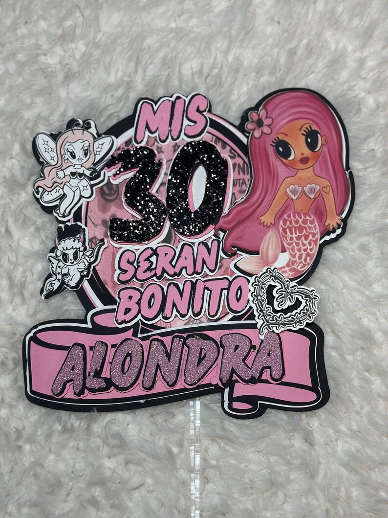 Manana Sera Bonito Bichota Season Cake Topper - Etsy