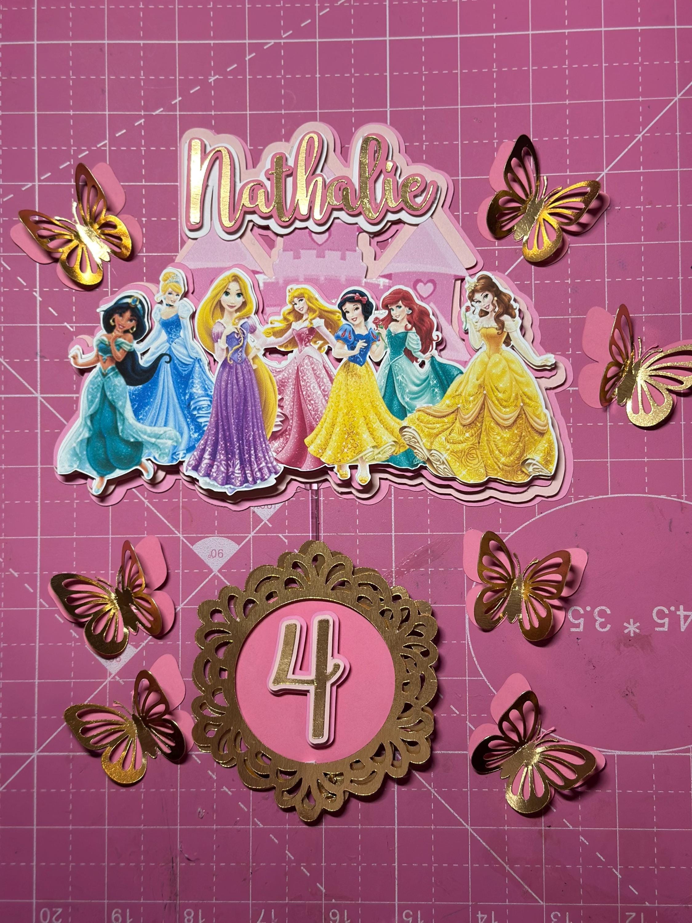 Princess 3d Cake Topper - Etsy
