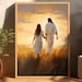 Jesus and Woman Holding Hands | Follow Me | Digital Download | Walk ...
