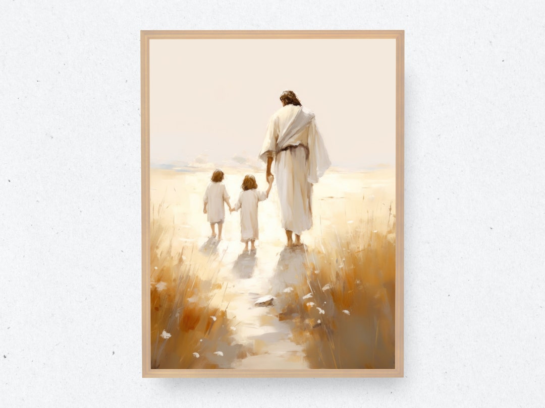 Follow Me Jesus | Digital Download | Jesus and Children | Christian ...