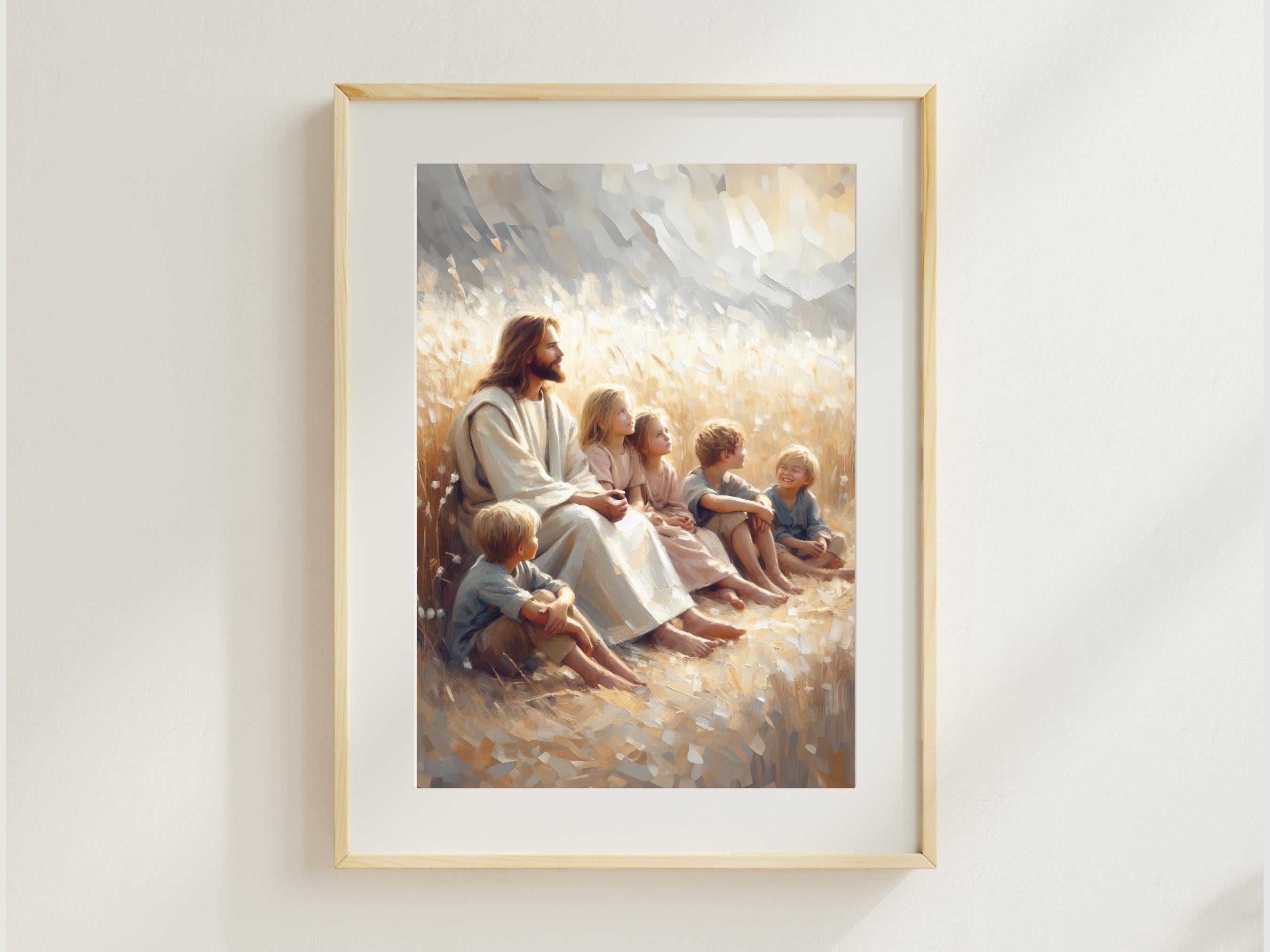 Jesus and Children | Follow Me | Jesus Christ | Digital Download ...