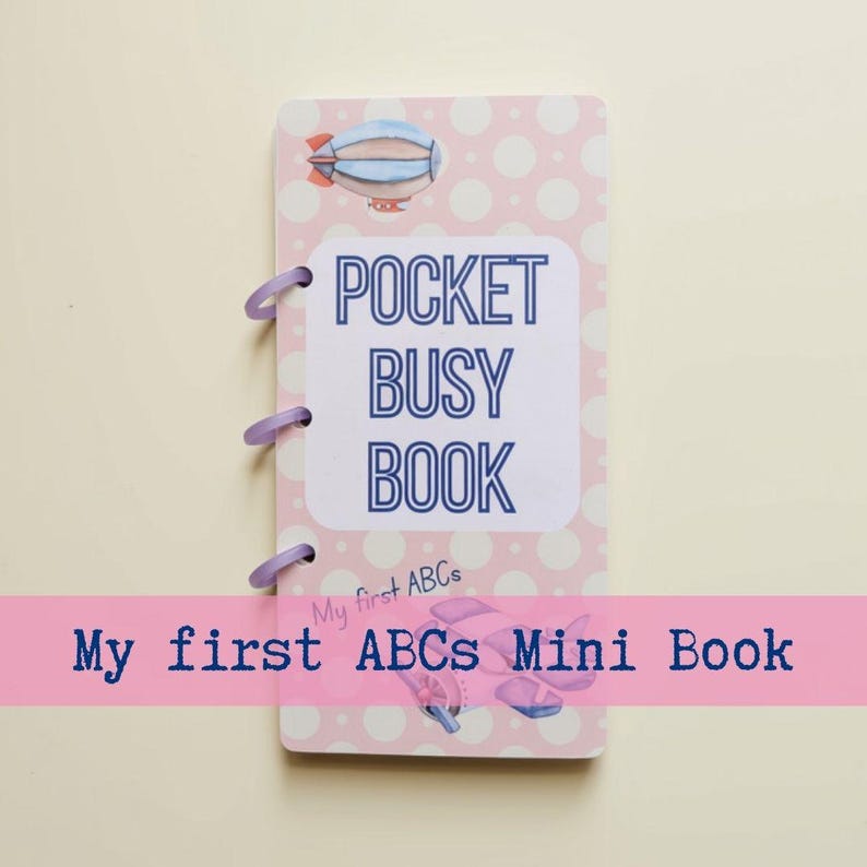 Pocket Size Busy Book Bundle | ABC, Colours, Numbers & Shapes ...