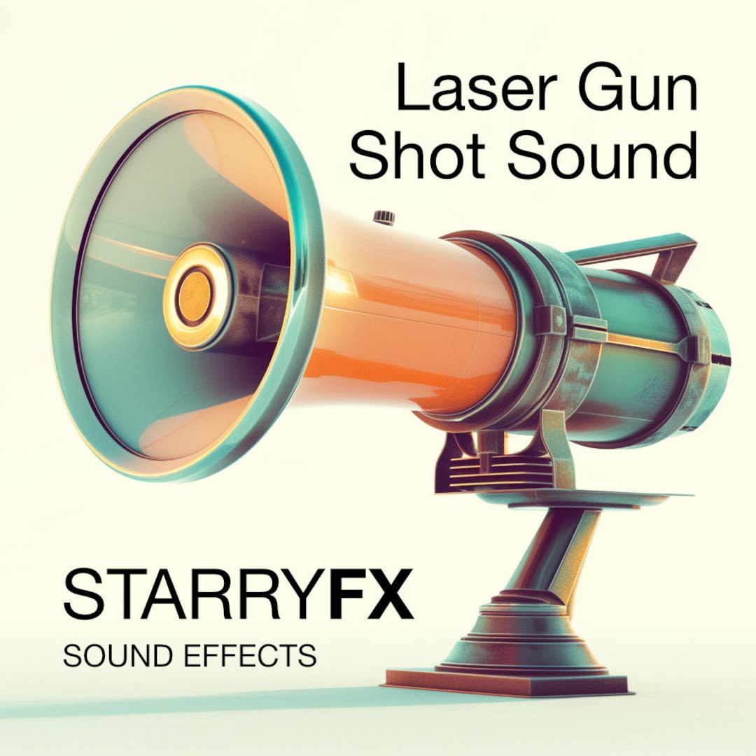 Laser Gun Shot Sound Effect High Quality Game FX Video Sound Effect for ...