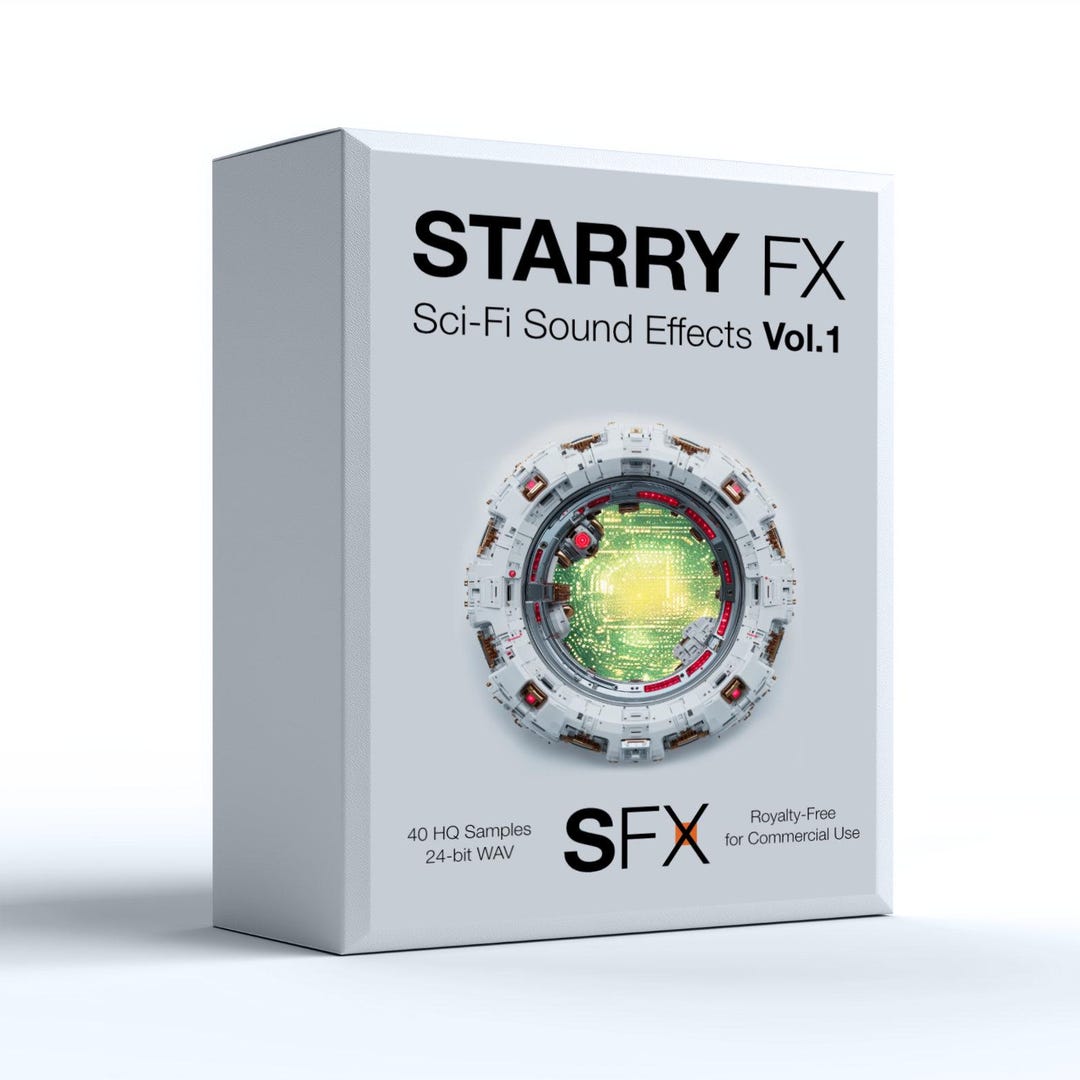 40 Sci-fi Sound Effects Pack Vol.1 - Royalty-free WAV Files for Film ...