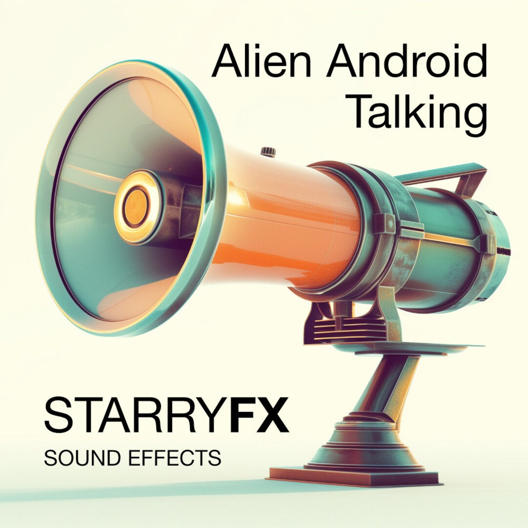 Alien Android Talking Sound Effect High Quality Game FX Video Sound ...