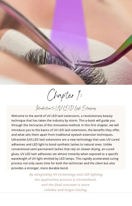 The Ultimate Guide to UV LED Lash Extension Systems - Etsy