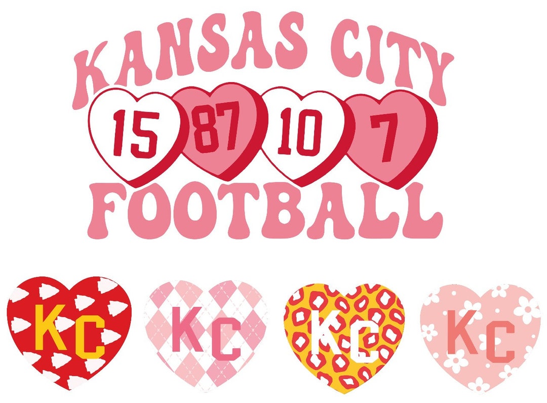 K Candy Hearts Png-kc Valentines Png-png-chiefs Valentines Png-mahomes ...