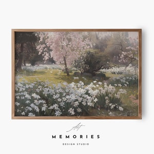 Vintage Spring Farmhouse Prints, Set of 7 Spring Wall Art, Country ...