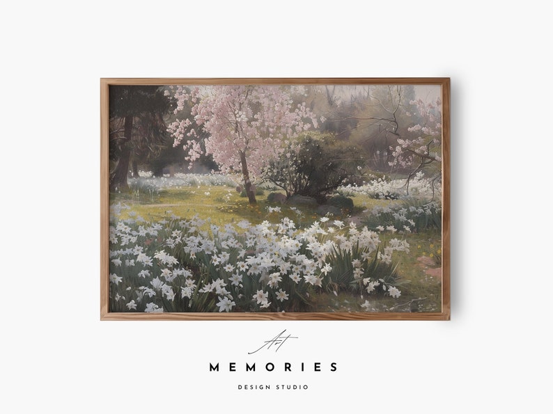 Vintage Spring Farmhouse Prints, Set of 7 Spring Wall Art, Country ...