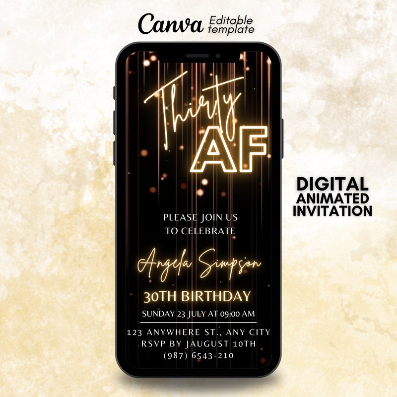 Thirty Af - Etsy