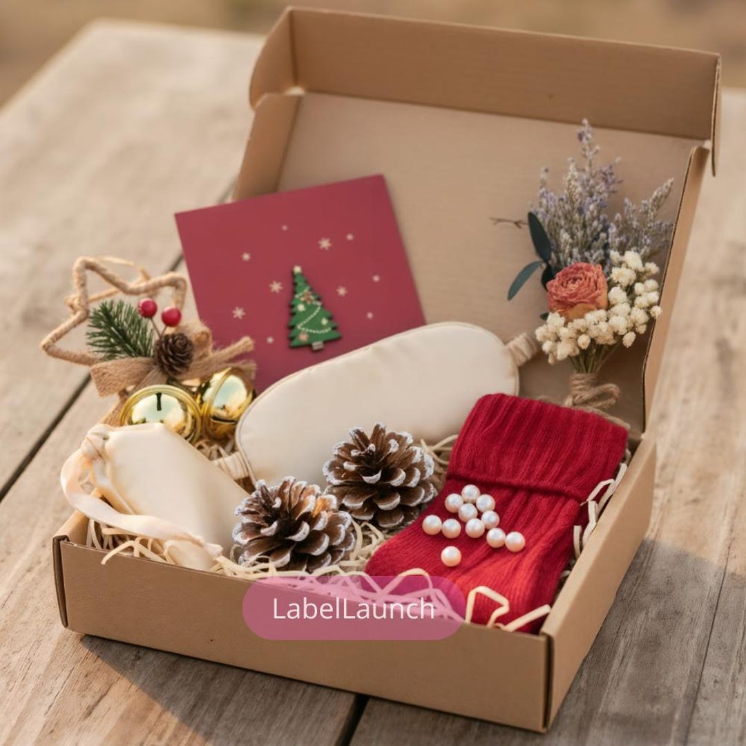 Christmas Gift Box for Best-friend | Holiday Winter Cozy Warmth Care ...