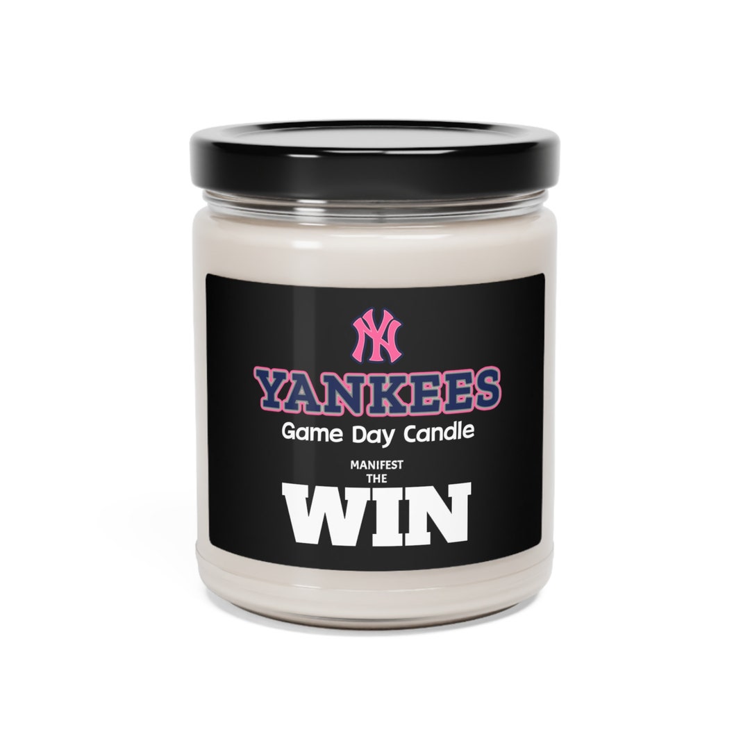 New York Yankees Game Day Manifest the Win Candle, NY Yankees Game Day ...