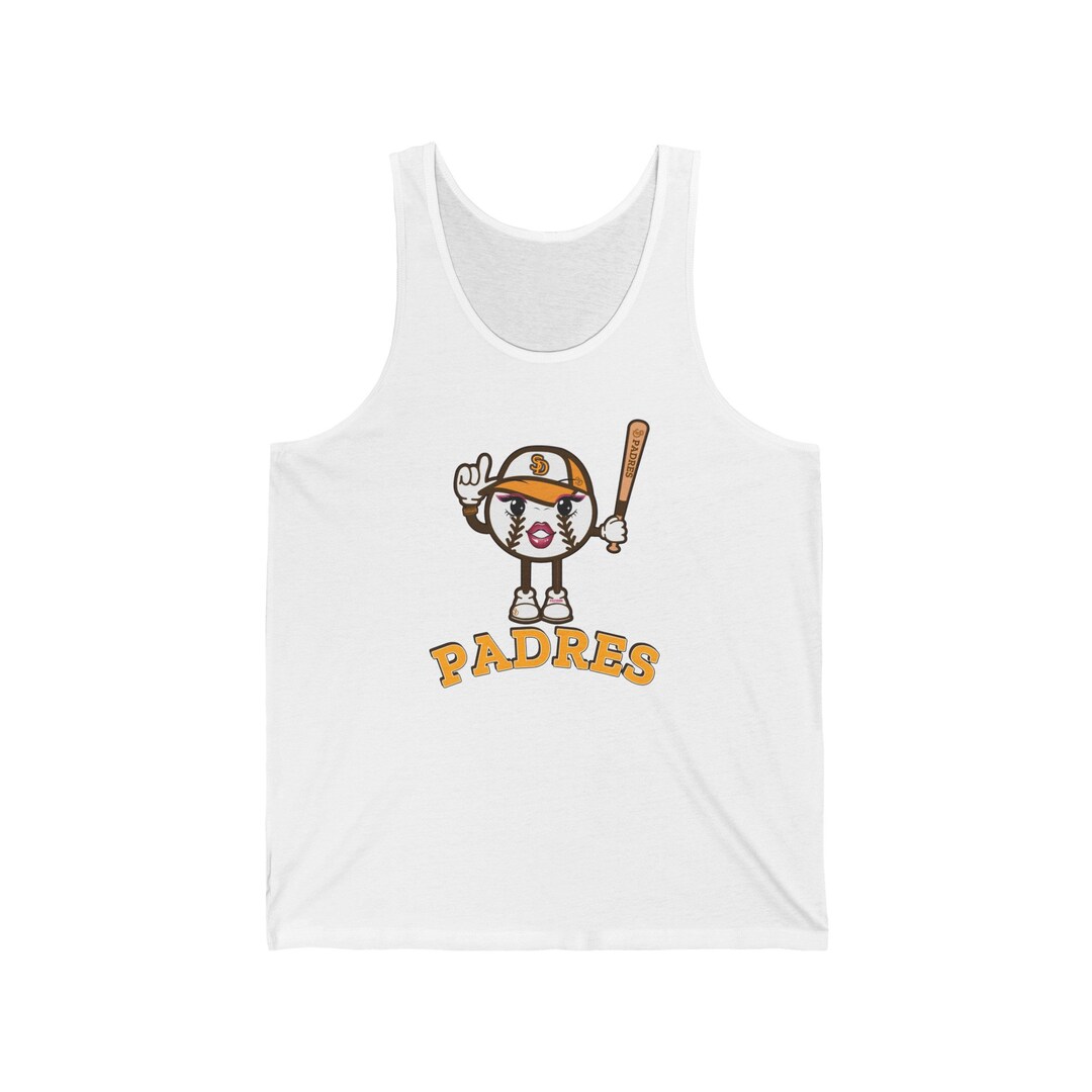SD Padres Inspired Mascot Tank Top, Ute Padres Shirt, Padre Womens ...