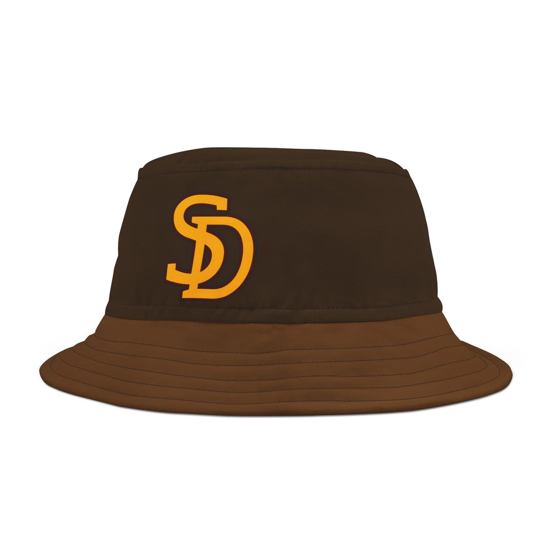 San Diego Padres Bucket Hat Padre Hat Brown SD Padres Inspired Gear ...