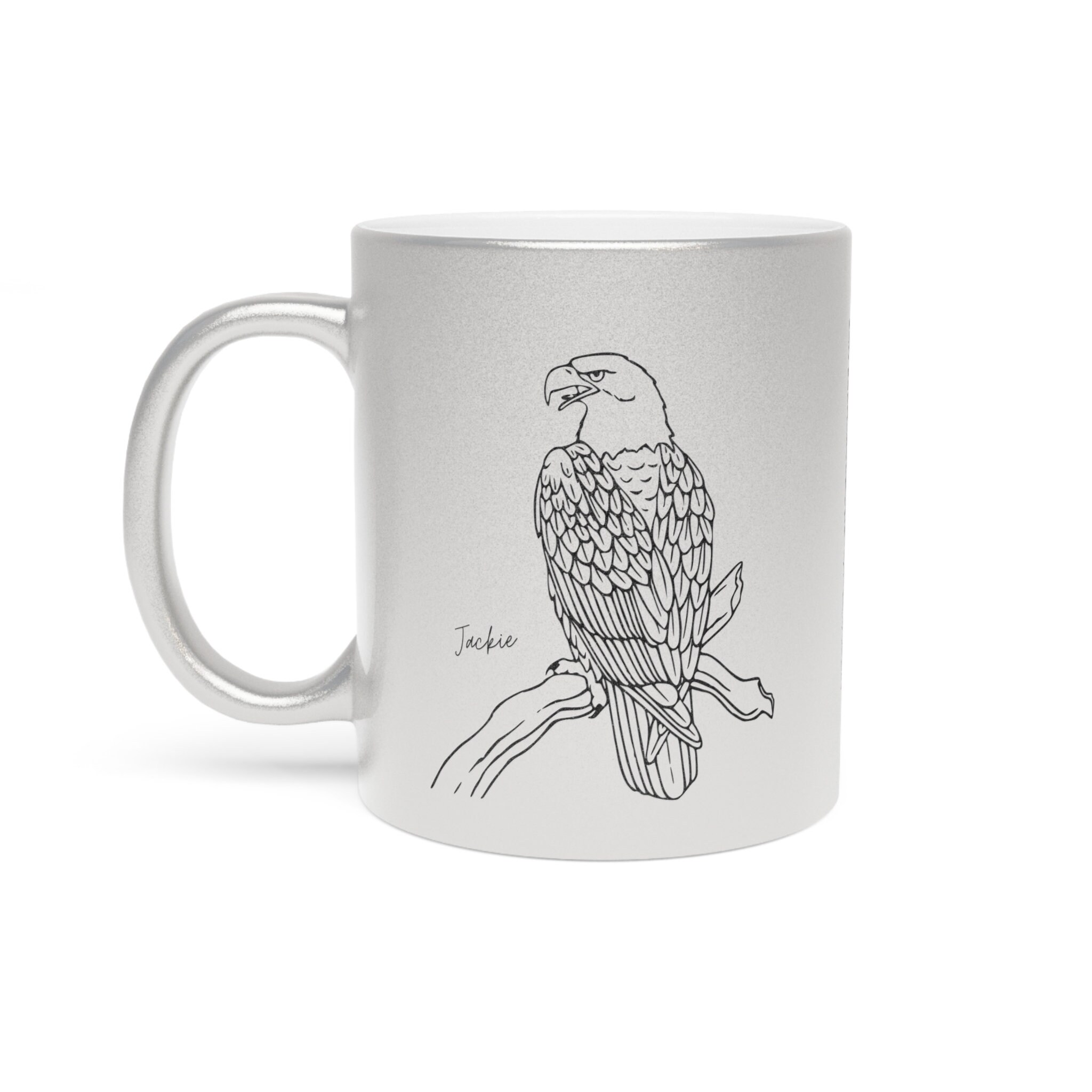 Jackie and Shadow Mug Big Bear Lake Eagles Gift for Eagle Lover Big ...