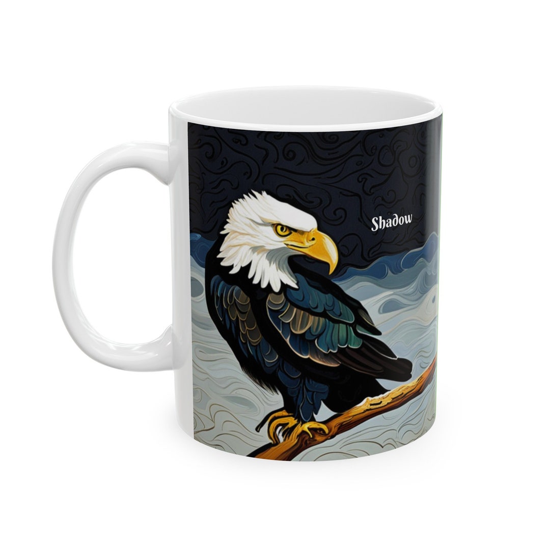 Jackie and Shadow Bald Eagles, Shadow Mug, Bald Eagles of Big Bear Lake ...