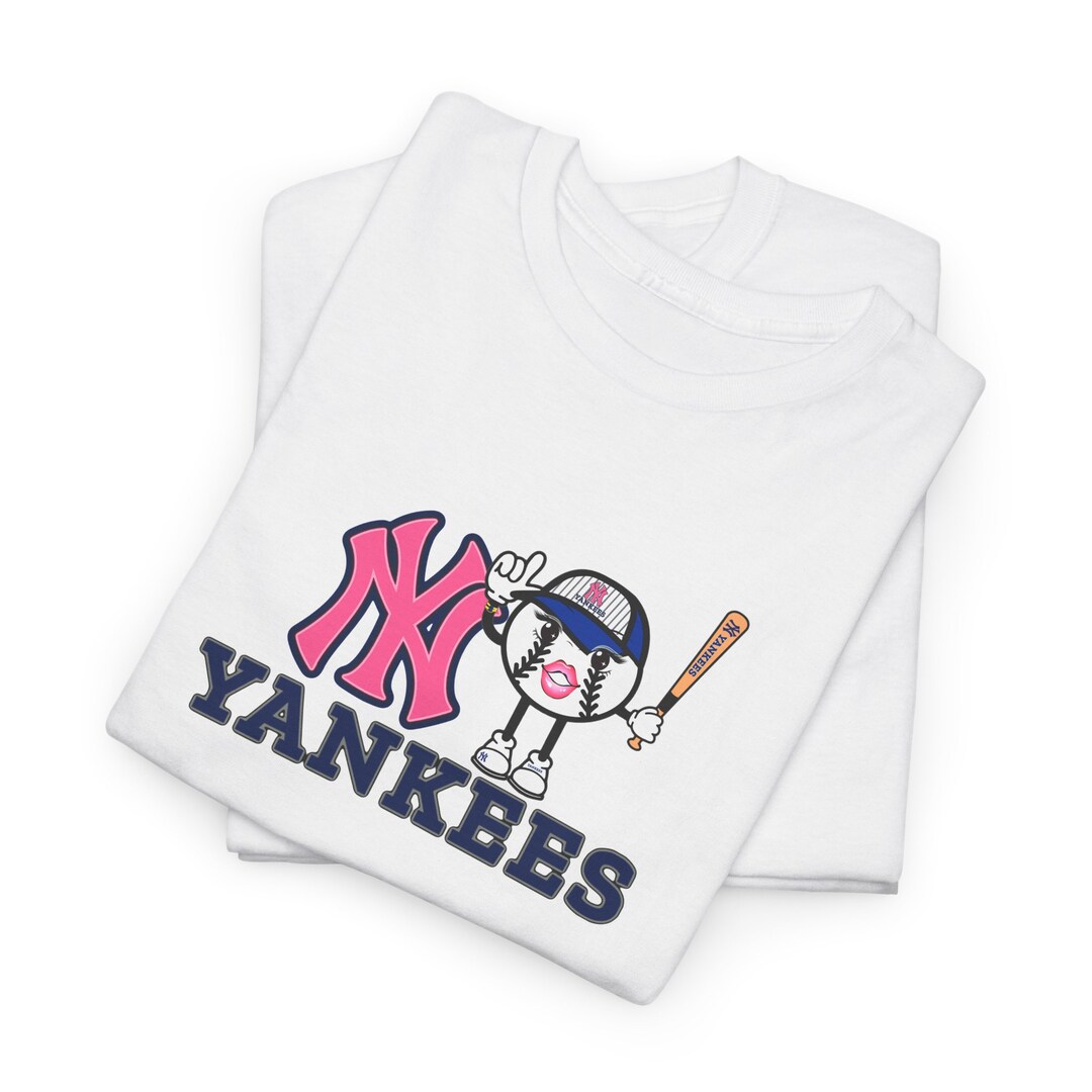 Yankees Inspired Baseball Mascot, Pink Yankees, Yankees Ladies, Cute NY ...
