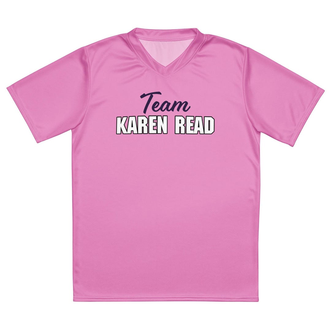 Team Karen Read Jersey, Karen Read Was Framed, Massachusetts Police Corruption, Unisex Sports ...
