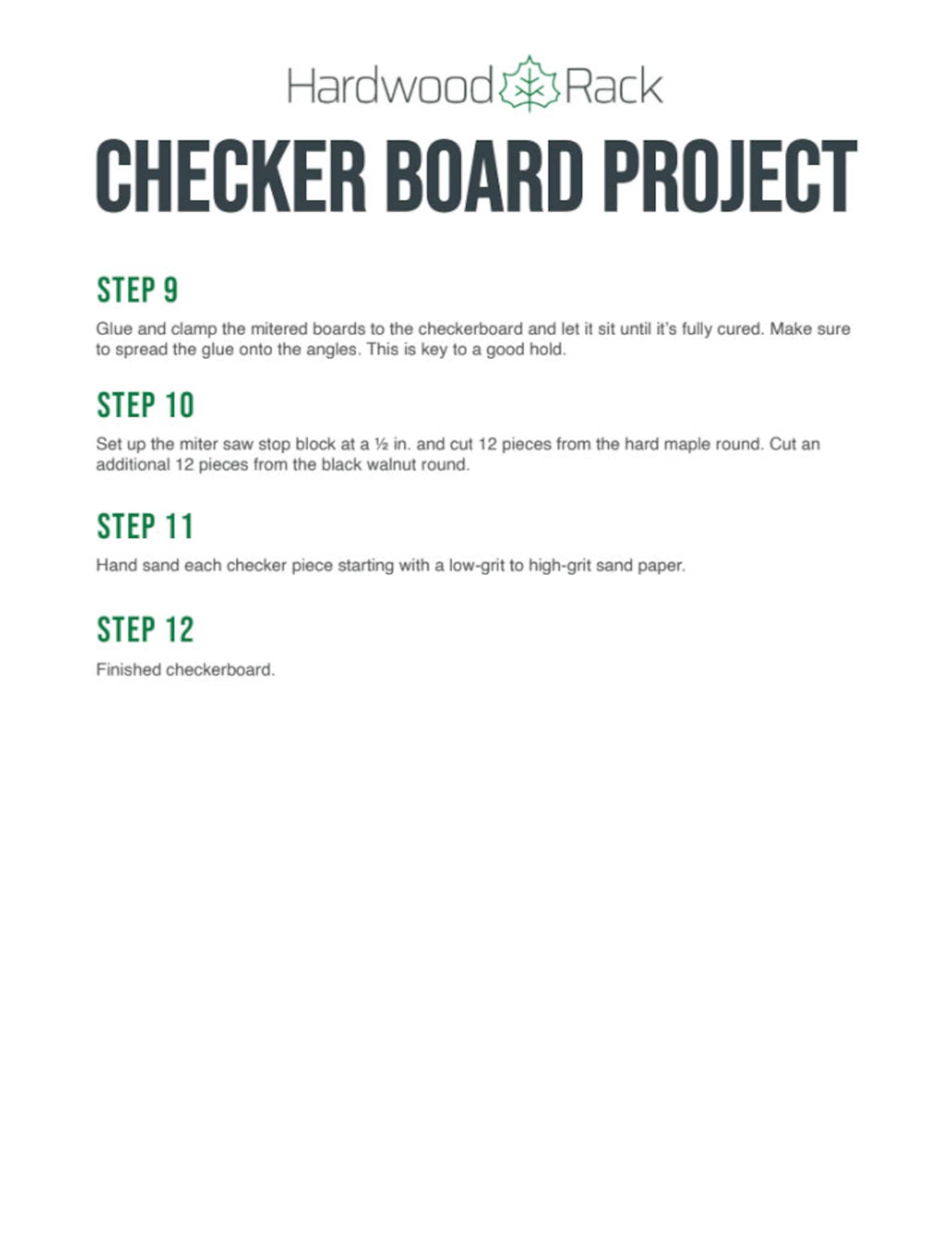 Checker Board Kit - Etsy