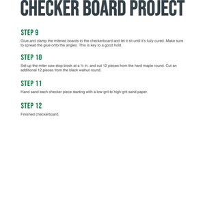 Checker Board Kit - Etsy