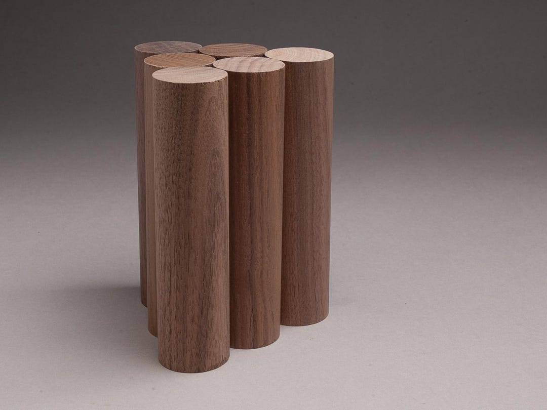 Black Walnut Rounds 1.5" Diameter X 6" - 6 Pieces - Etsy