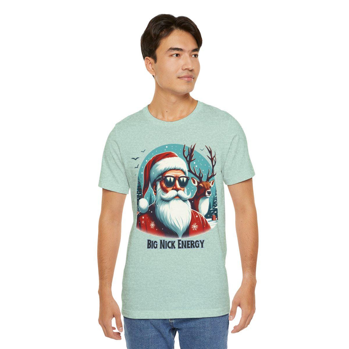 Funny Christmas Santa PNG, Big Nick Energy Santa Claus PNG, Santa Claus ...