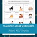Transitive Verbs Worksheets Bundle for English Learners and English ...
