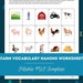 Farm Vocabulary Naming Worksheet for English Learners and English ...