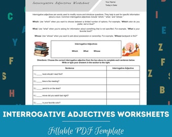 Comparative Adjectives Worksheets Bundle for English Learners and ...