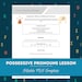 Possessive Pronouns Lesson: Introduction + 3 Worksheets (editable ...