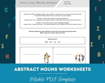 Collective Nouns Worksheets Bundle for English Learners and English ...