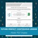 Future Perfect Continuous Tense Verb Lesson: Introduction 3 Worksheets ...