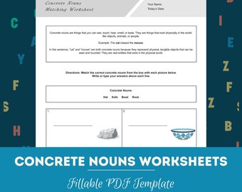 Countable Nouns Worksheets Bundle for English Learners and English ...