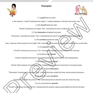 Intensive Pronouns Lesson: Introduction + 3 Worksheets (editable ...