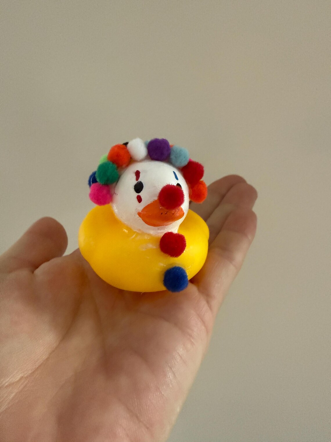 2" Rubber Duck. Hand-painted Clown Duck. Jeep Duck. - Etsy