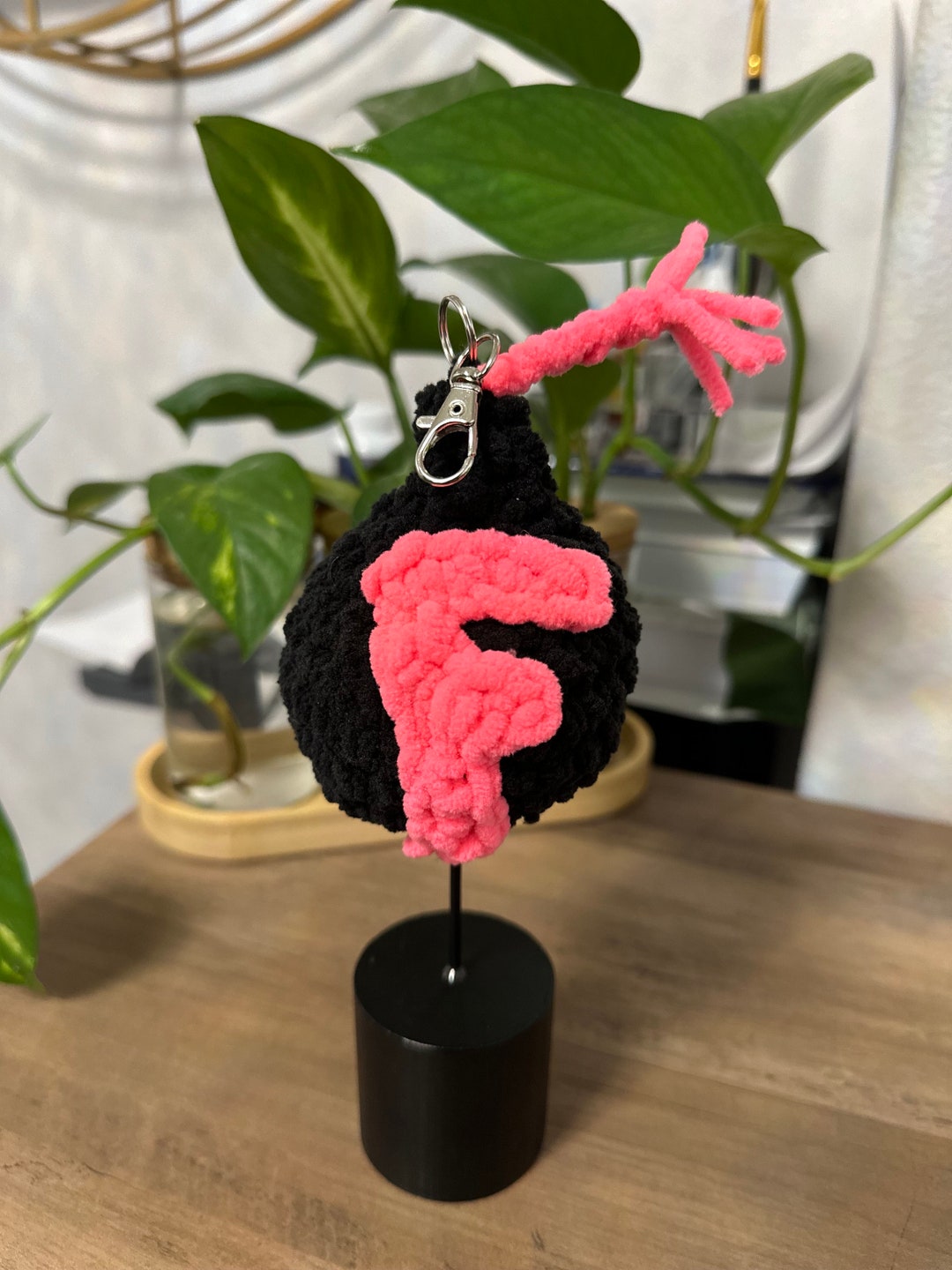 F Bomb Keychain Handmade Crochet Plushie Stuffie - Etsy