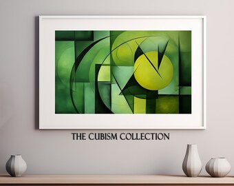 Cubism Digital Print | Wall Art | Contemporary Print | Printable ...