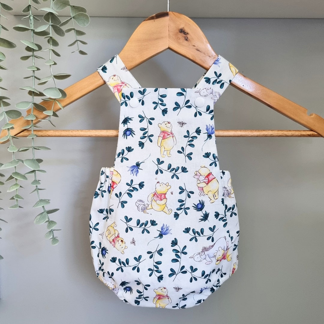 Winnie the Pooh Baby Romper, Winnie the Pooh Theme, Winnie Romper ...