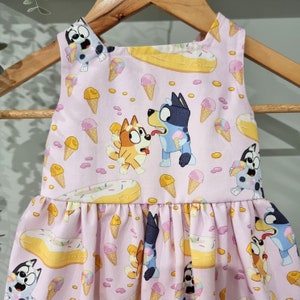 Bluey Dress, Baby Clothes, Baby Girl Dress, Baby Girl, Bluey Birthday ...