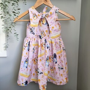 Bluey Dress, Baby Clothes, Baby Girl Dress, Baby Girl, Bluey Birthday ...