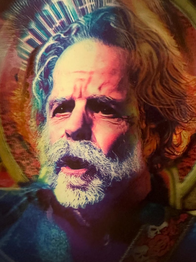 Bob Weir 3D Lenticular Poster Prints | Bobby Weir of the Grateful Dead ...