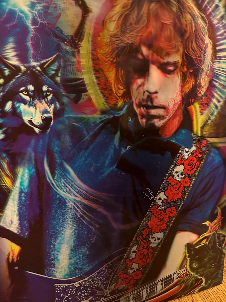 Bob Weir 3D Lenticular Poster Prints | Bobby Weir of the Grateful Dead ...