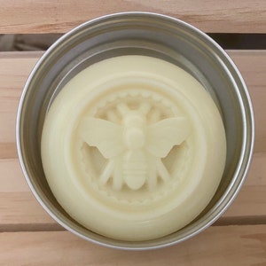 Organic Mango Butter Lotion Bars, Handmade Lotion Bars, Solid Lotion Bars With Tin, Travel Size ...