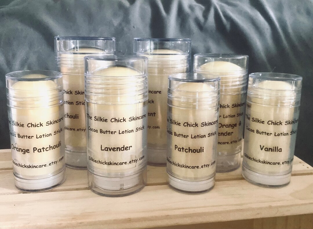 Organic Cocoa Butter Lotion Sticks, Natural Cocoa Butter Lotion ...